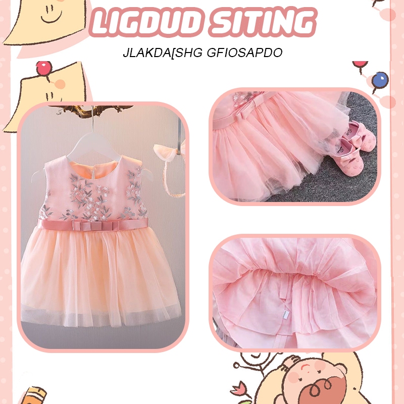 Jual Beibei kids--Dress Anak Rok lucu Lengan pendek gaya manis dan imut ...