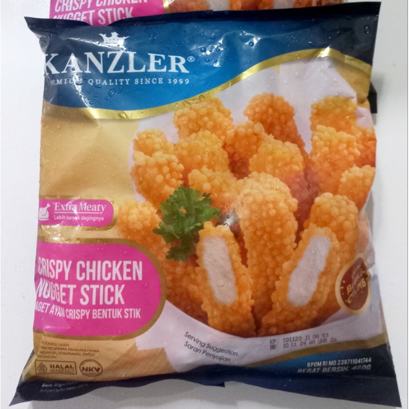 Jual KANZLER Crispy Chicken Nugget Stick 450gr | Shopee Indonesia