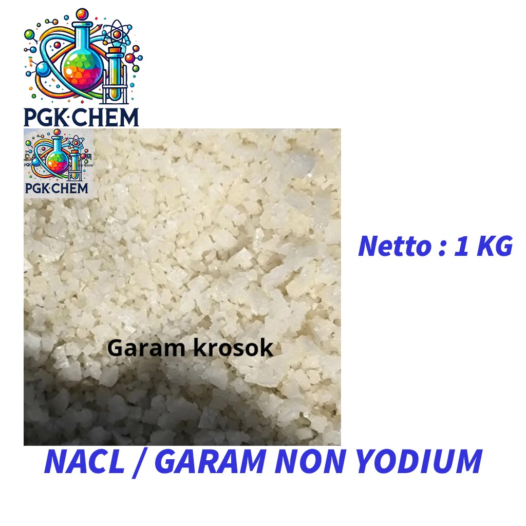 Jual NACL / Natrium Chloride / Garam Industri - 1 KG | Shopee Indonesia