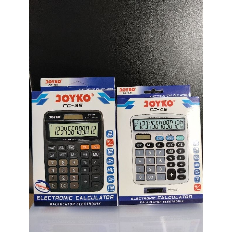 Jual JOYKO - Calculator 12 Digits / Kalkulator 12 Digiit | Shopee Indonesia