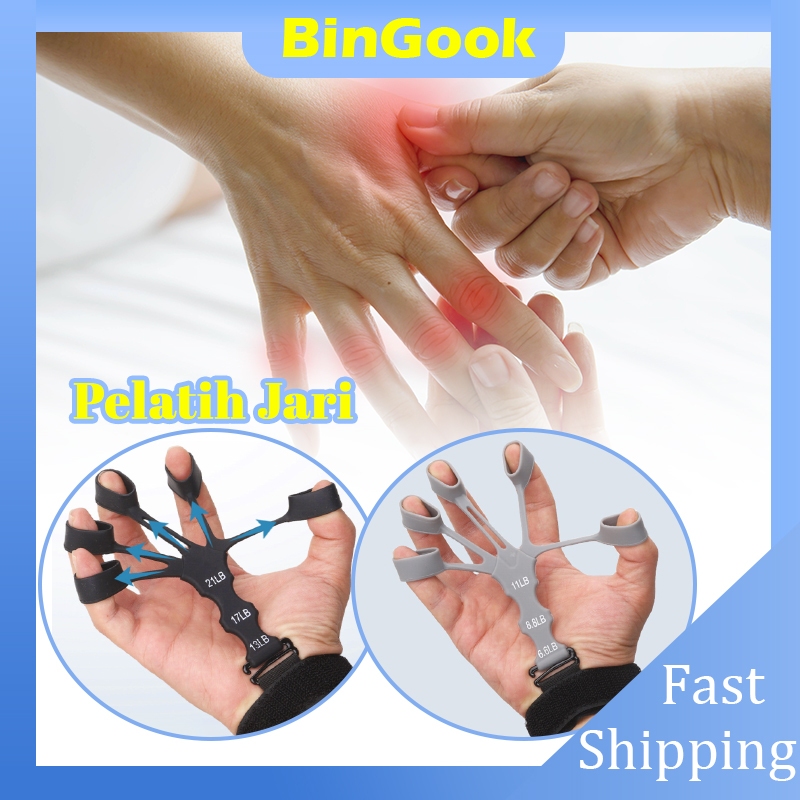 Jual Finger Flexibility Training /Hand Grip Strengthener / Finger ...