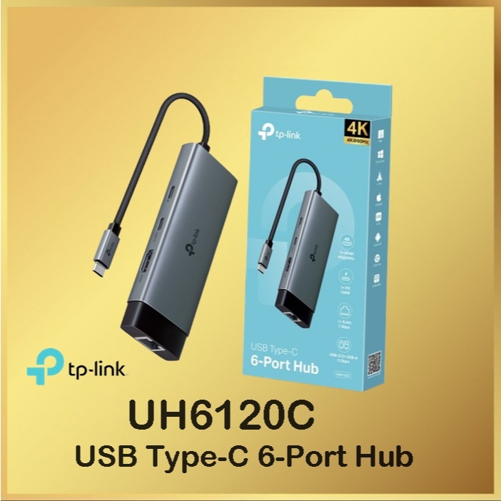 Jual TP-Link UH6120C USB Type-C 6-Port Hub UH 6120C | Shopee Indonesia