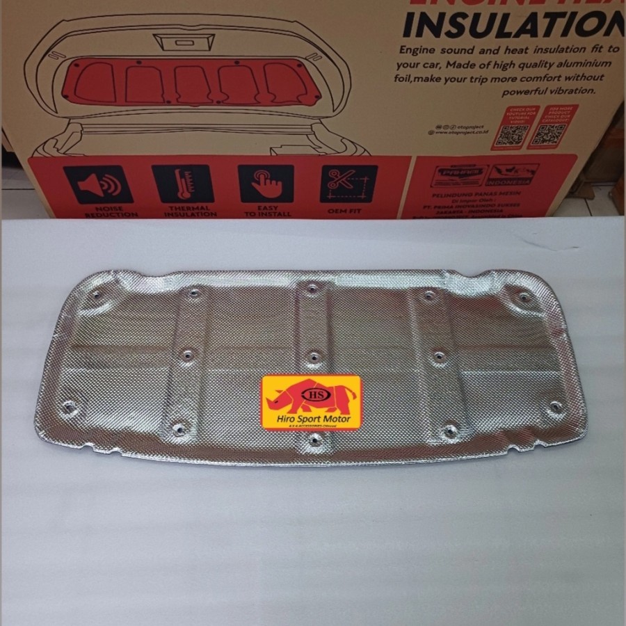 Jual Engine heat insulation jimny jb74 alumunium peredam kap mesin ...