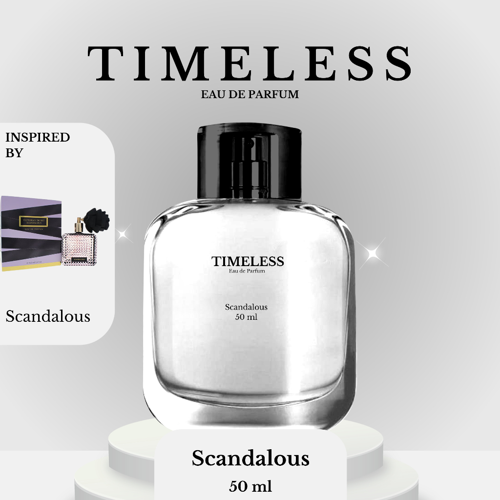 Jual Timeless - Scandalous | Parfum Wanita Tahan Lama Aroma Manis dan Sensual - Inspired By ...