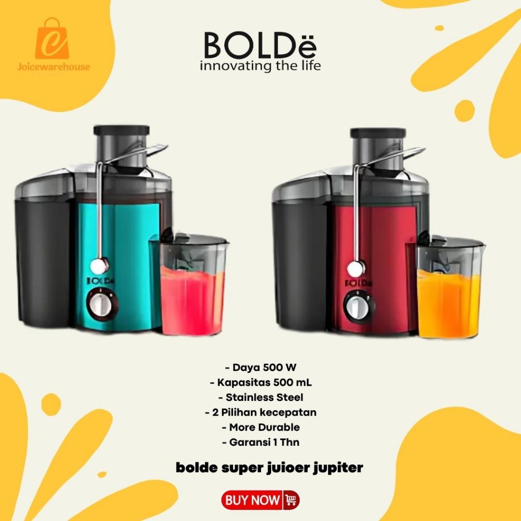 Jual BOLDe Super Juicer Jupiter | Shopee Indonesia