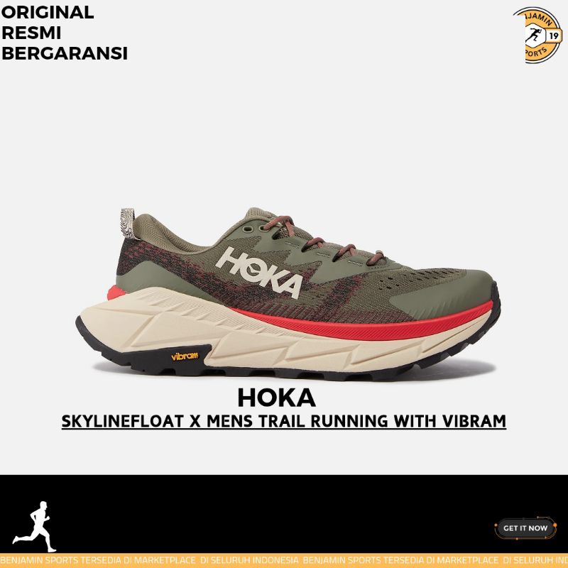 Jual SEPATU TRAIL RUNNING PRIA HOKA SKYLINE FLOAT X ORIGINAL RESMI ONLY ...