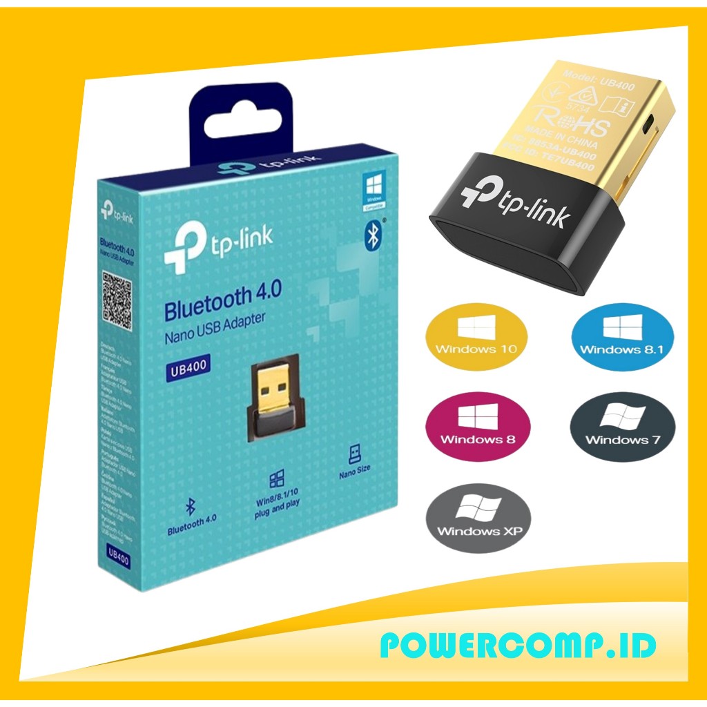 Jual TP-Link UB400 Bluetooth 4.0 Dongle Receiver! USB Bluetooth Adapter for Desktop Laptop Nano ...