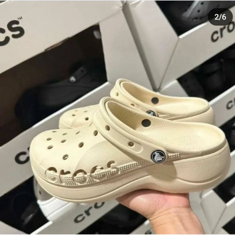 Jual Sandal Wanita Classic Bae Clog Crocs Classic Bae Clog Platform ...