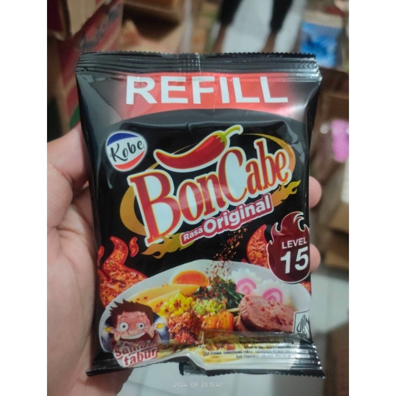 Jual Bon Cabe Level 15 Refill 40gr - Bon Cabe Rasa Original | Shopee ...