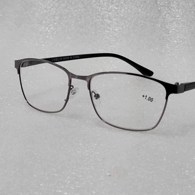 Jual Kacamata Baca / Kacamata Plus Frame Besi | Shopee Indonesia