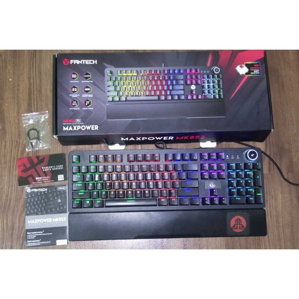Jual Fantech MK853 Maxpower Mechanical Keyboard Gaming (SECOND ...