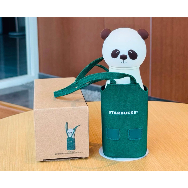Jual Starbucks china panda 2024 edition 237ML SS + sleeve | Shopee ...