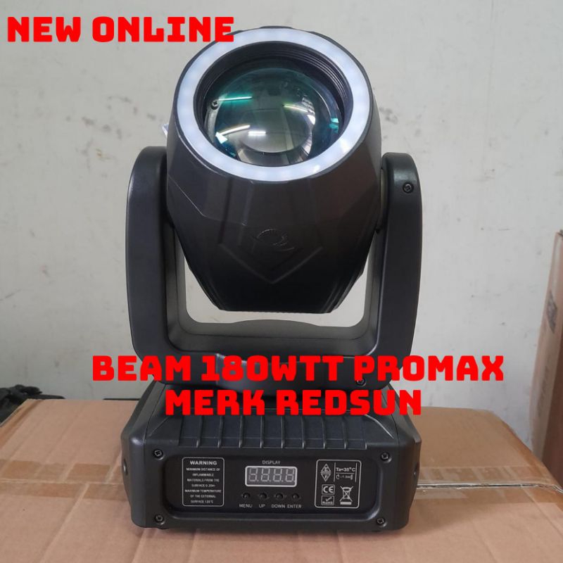 Jual BEAM 180WATT PROMAX R ADA RINGLED 12&6 PRISMA | Shopee Indonesia