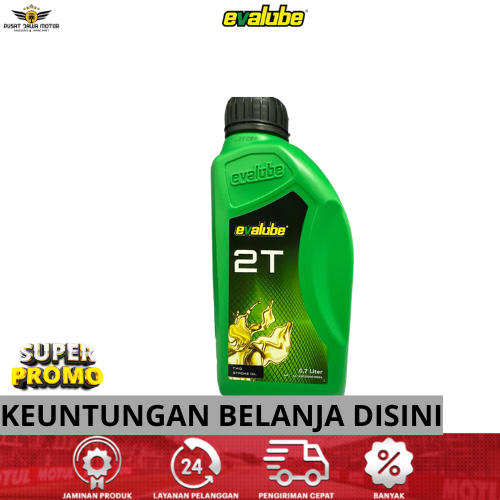 Jual Evalube oli samping motor 2 t oil 700 ml original resmi | Shopee ...