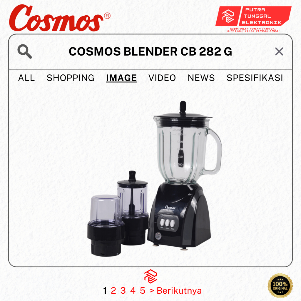 Jual Cosmos Blender CB 282 G PRODUK 100% ORIGINAL COSMOS | Shopee Indonesia