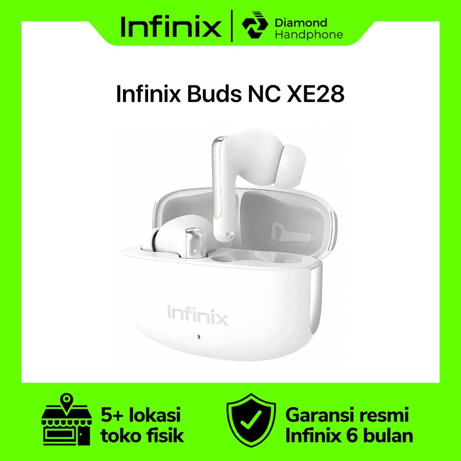 Jual Infinix Buds NC XE28 TWS Bluetooth Earbuds Earphone | Shopee Indonesia
