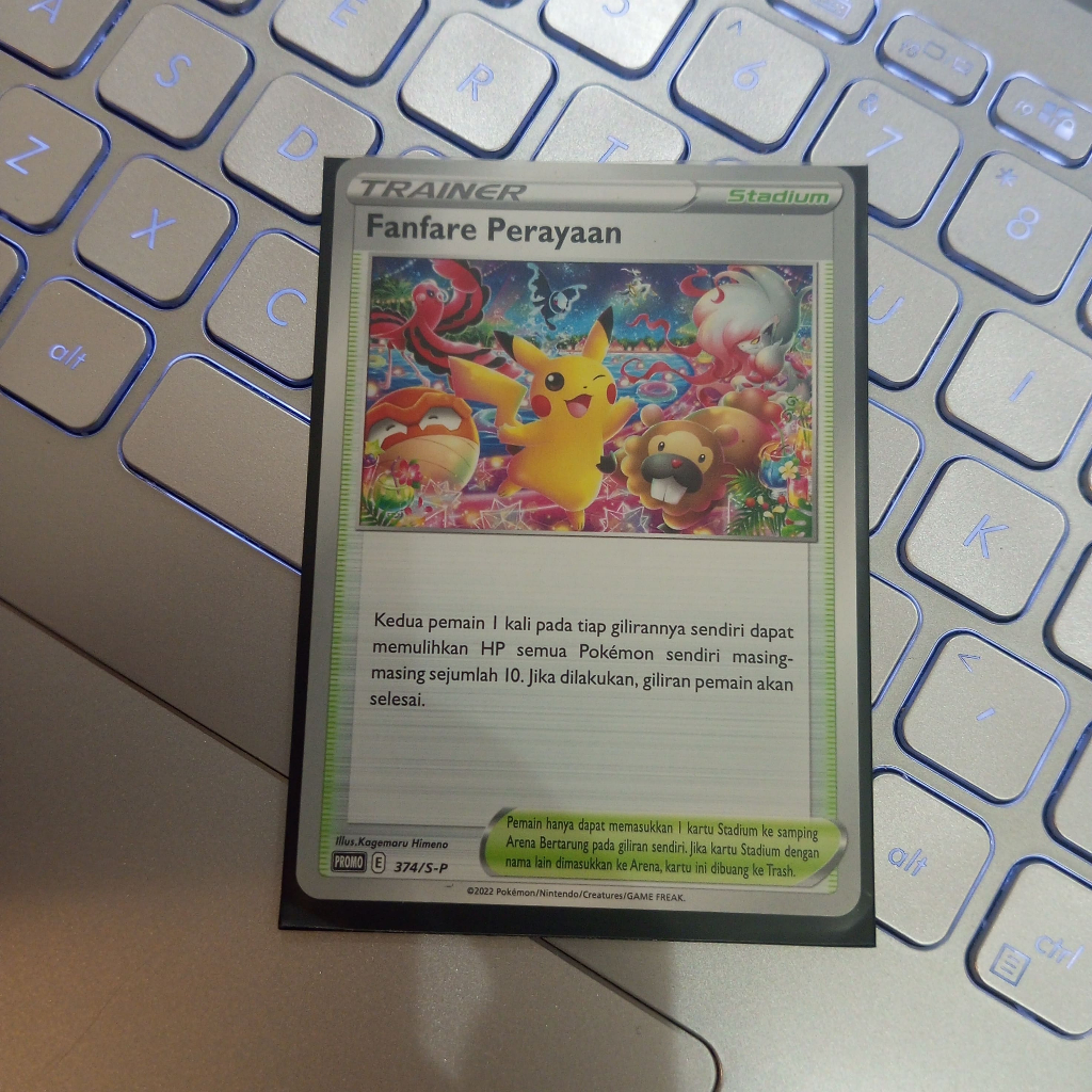 Jual KARTU POKEMON FANFARE PERAYAAN PROMO ORIGINAL | Shopee Indonesia