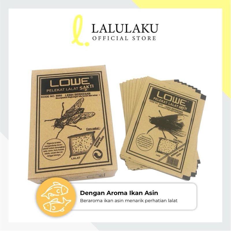 Jual Lem Perangkat Lalat - Lem Laler / Kertas Lem Lalat Harga Per ...