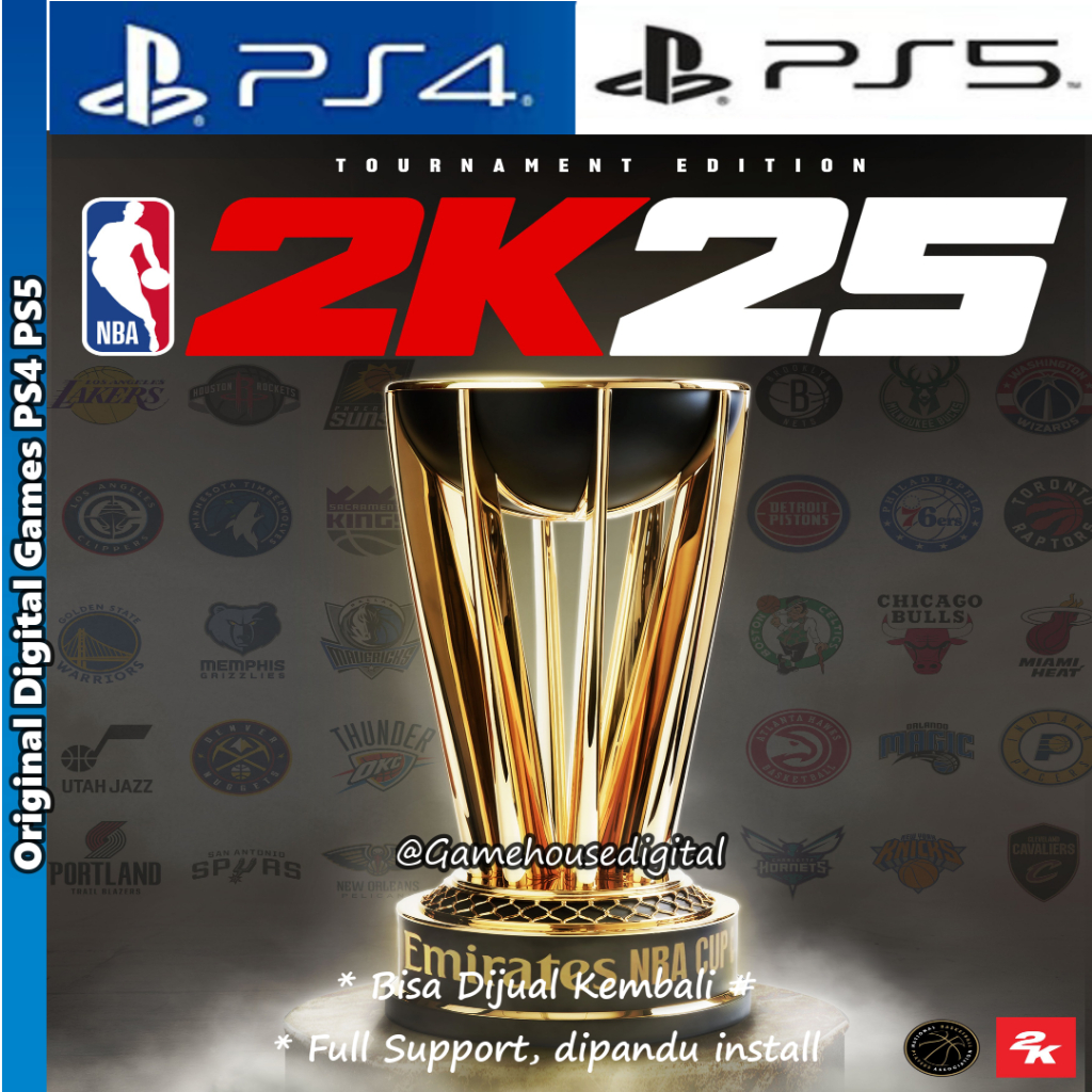 Jual NBA 2K25 Tournament edition PS4 PS5 | Shopee Indonesia
