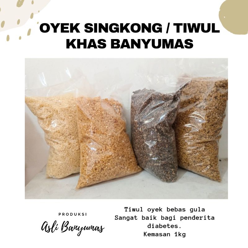 Jual OYEK SINGKONG SEGA TIWUL INTHIL SINGKONG | KHAS BANYUMAS | HARGA ...