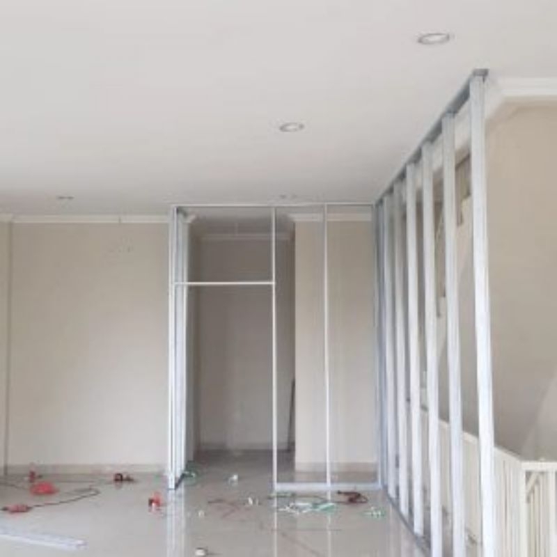 Jual partisi sekat ruangan rangka baja ringan | Shopee Indonesia