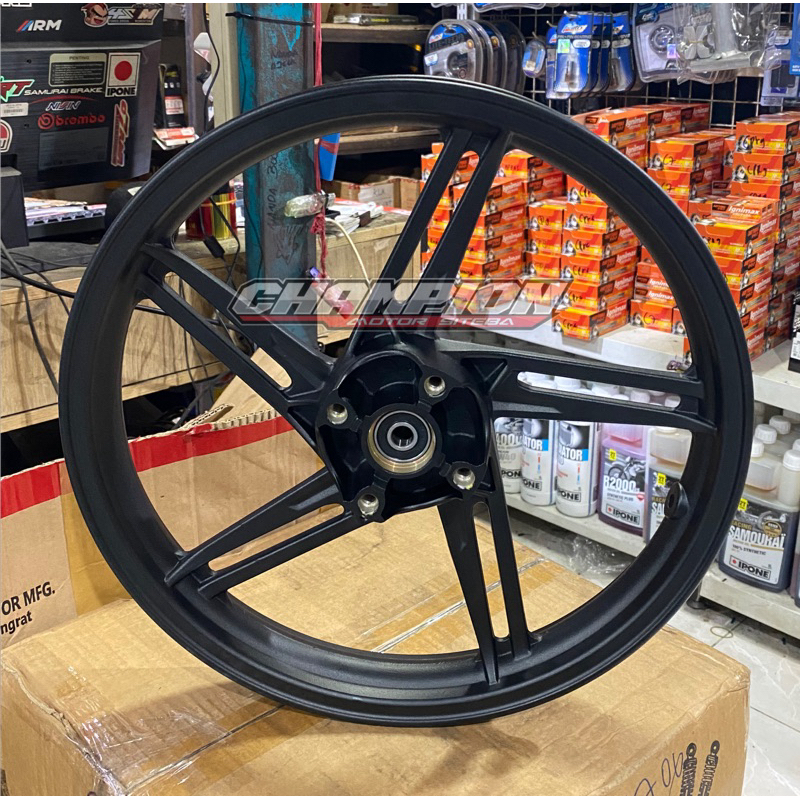 Jual VELG STD STANDAR RING 14 SATU SET DEPAN BELAKANG BEAT ESP BEAT FI ...