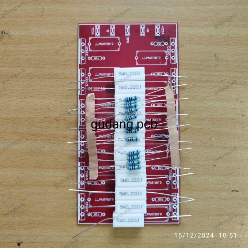 Jual DIY pcb tr toshiba 2u 6 set plus resistor taiwan pcb line pcb ...