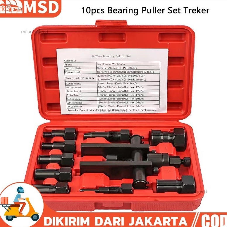 Jual MURAHMERIAH 1pcs Bearing Puller Set Treker Pencabut Bearing Set ...