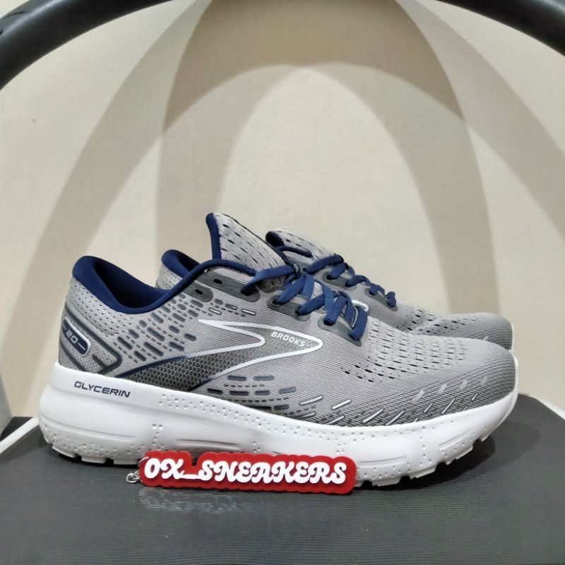 Jual Sepatu Brooks Glycerin Grey premium Quality | Shopee Indonesia