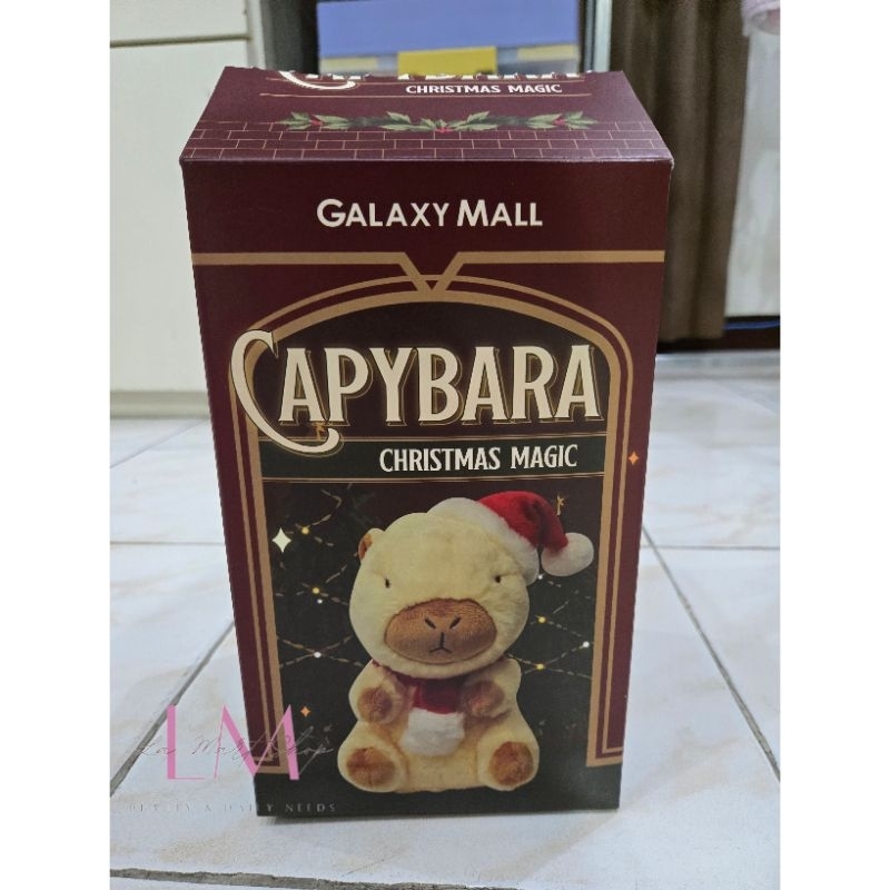 Jual Boneka Capybara - LIMITED EDITION Capybara Christmas Magic Galaxy ...