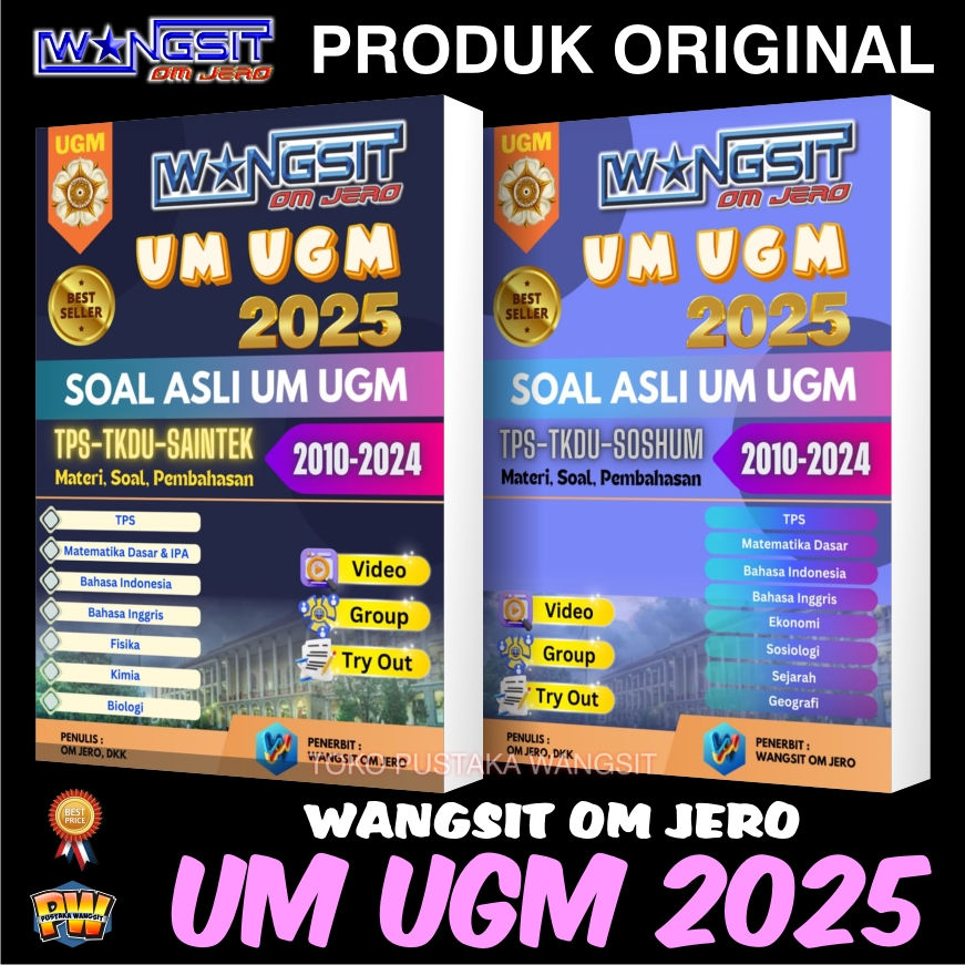 Jual Buku Wangsit Om Jero UTUL UM UGM IPA IPS 2025 | Shopee Indonesia