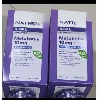 Jual N4trol Melatonin Sleep Tablets 10mg 100Count | Shopee Indonesia