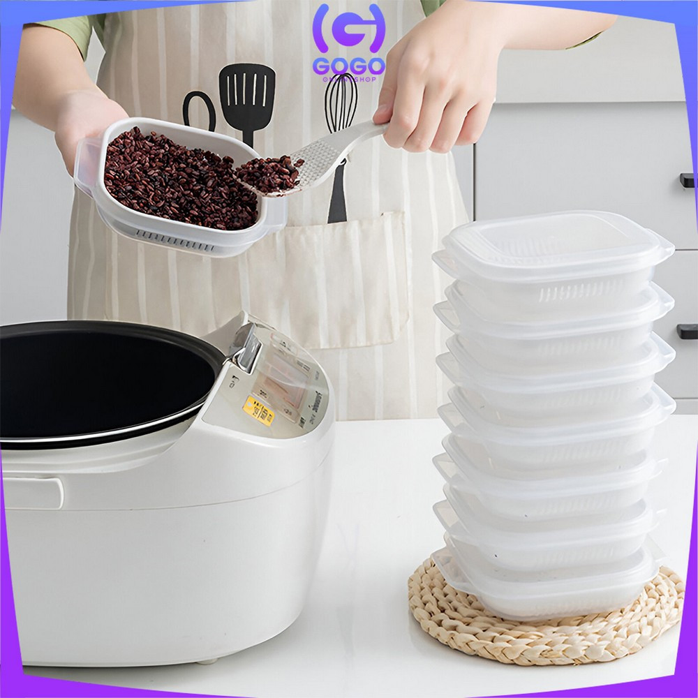 Jual GOGO-C1155 Wadah Penyimpanan Makanan Dengan Tirisan Serbaguna ...
