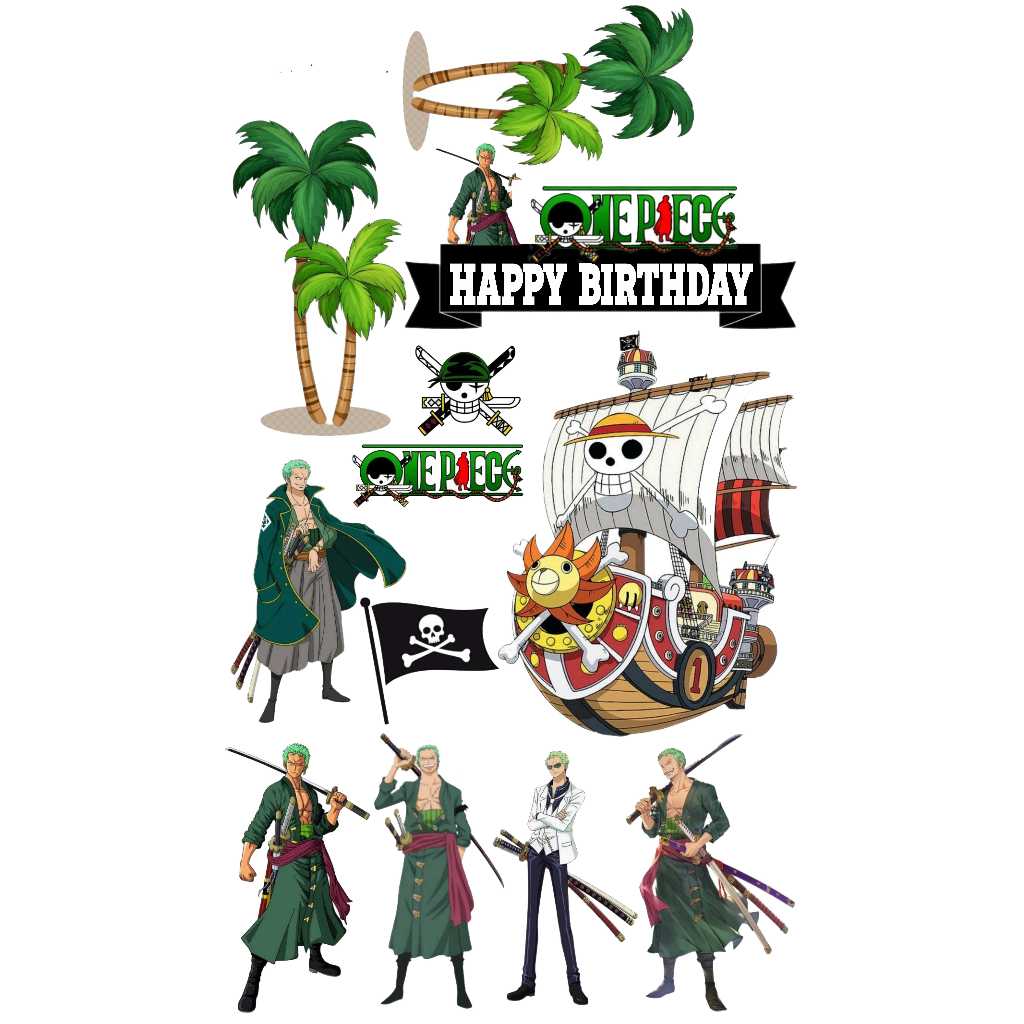 Jual TOPPER KUE CAKE ULANG TAHUN / HIASAN KUE CUSTOM KUE ULANG TAHUN ...