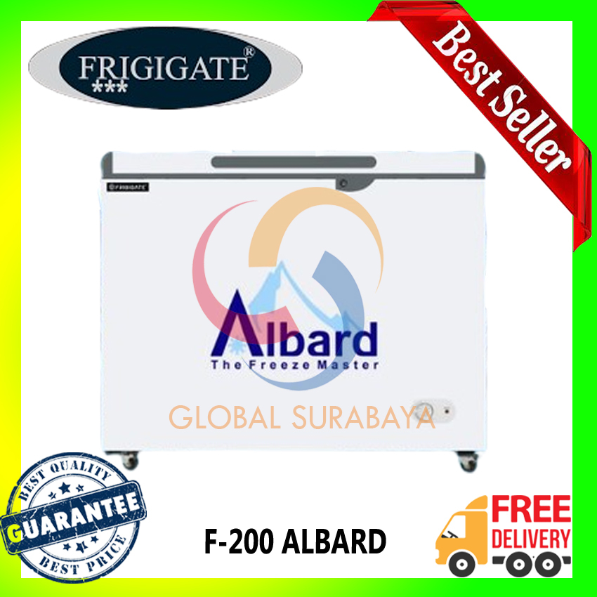 Jual Chest Freezer Frigigate F-200 ALBARD 200 Liter - 200ALBARD(200L ...