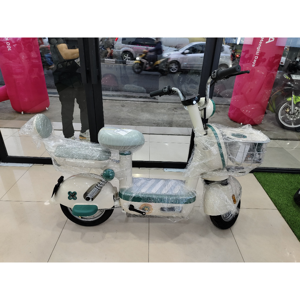 Jual Sepeda Listrik AIMA Meta Pro 48V/22Ah 650 watt Peak Power Garansi ...