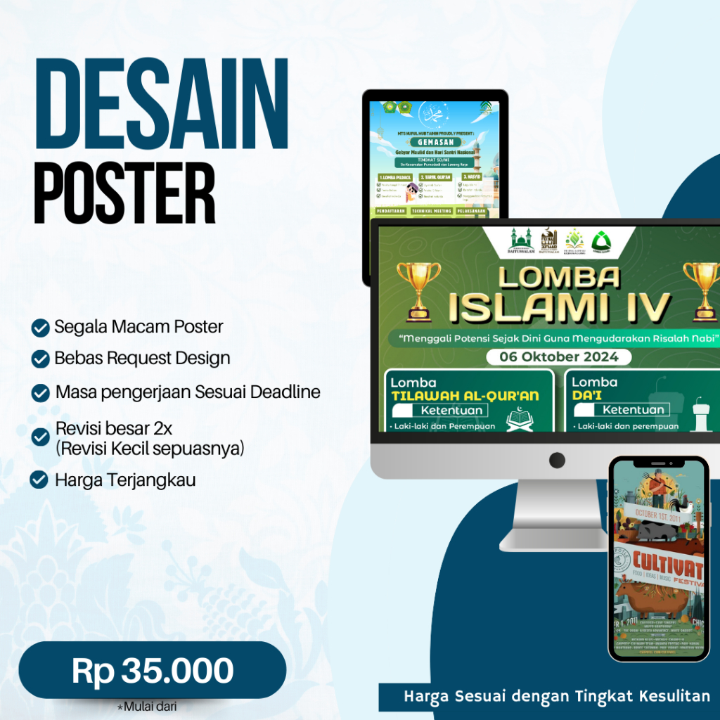 Jual JASA DESAIN POSTER | JASA DESAIN POSTER | Shopee Indonesia