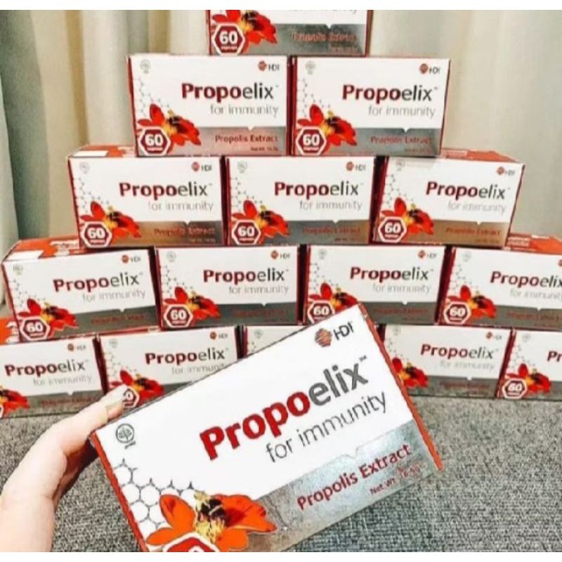 Jual propoelix for immunity 60 kapsul juni 2025 original segel | Shopee ...