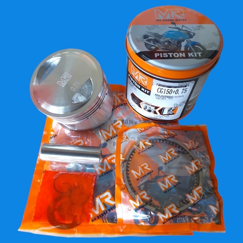 Jual piston kit 150cc OS 0.75 set radiator universal motor roda tiga ...