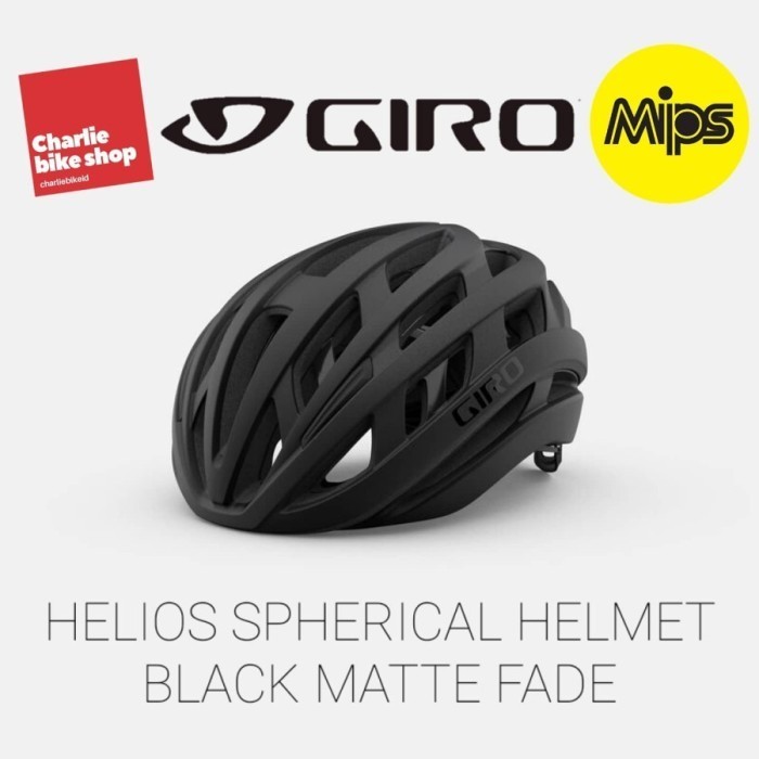 Jual GIRO HELIOS SPHERICAL MIPS HELMET Matte Warm Black | Shopee Indonesia