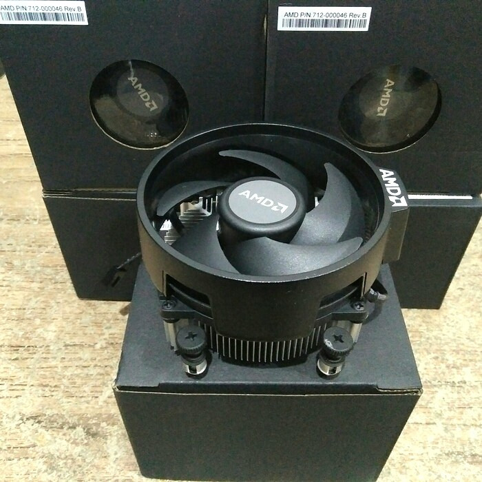 Jual FAN PROCESSOR AMD RYZEN SOCKET AM4 / Ryzen 5 5600g fulset ORI 200% ...