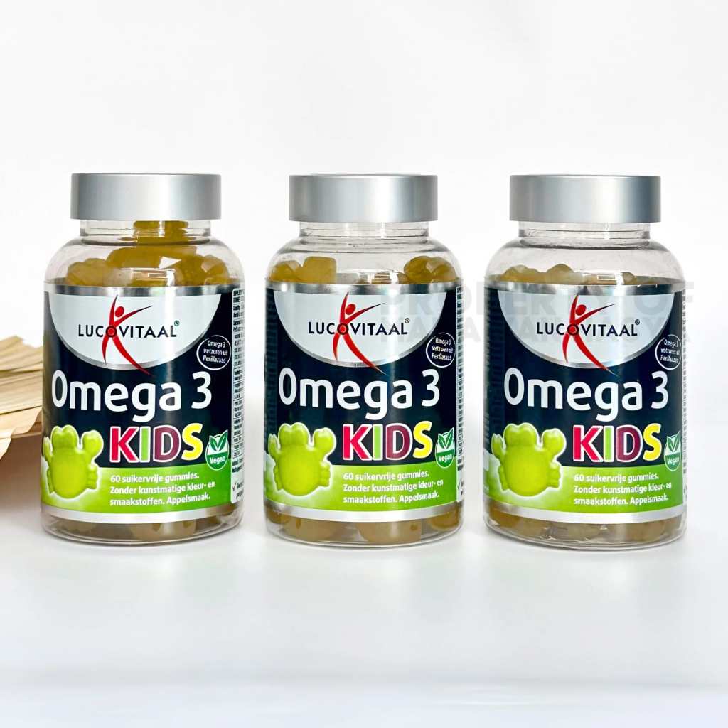 Jual Lucovitaal Omega 3 Kids 60 tablet / Permen Jeli Anak Bebas Gula ...