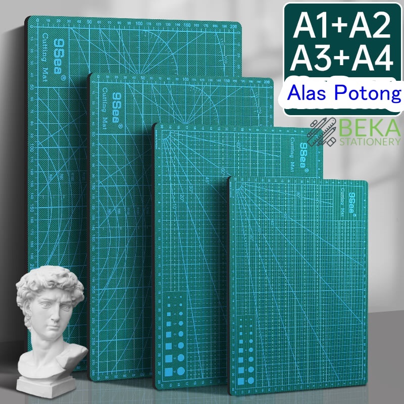 Jual Cutting Mat A1/A2/A3/A4 PVC - Alas Potong Kerajinan Tangan Tipis - Crafting Mat Pad - Work ...