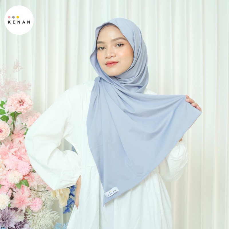 Jual KENAN - Pashmina Hajra Basic Jersey | Shopee Indonesia