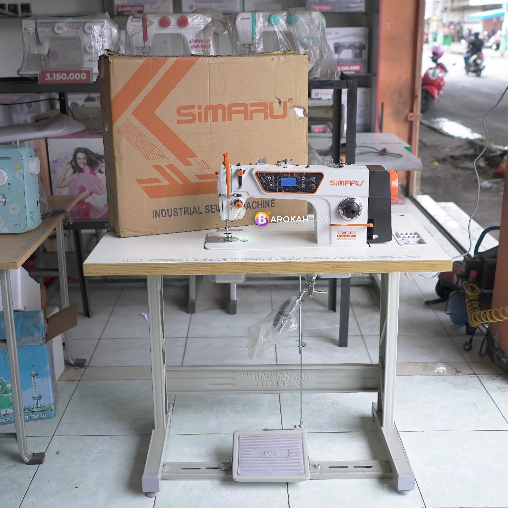 Jual Mesin Jahit Simaru SM-9800 Meja Kaki | Shopee Indonesia