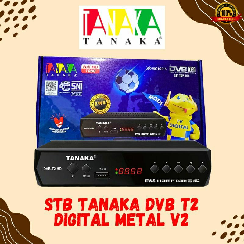 Jual STB Tanaka Jurassic DVB T2 Metal V2 Set Top Digital Anten UHF ...