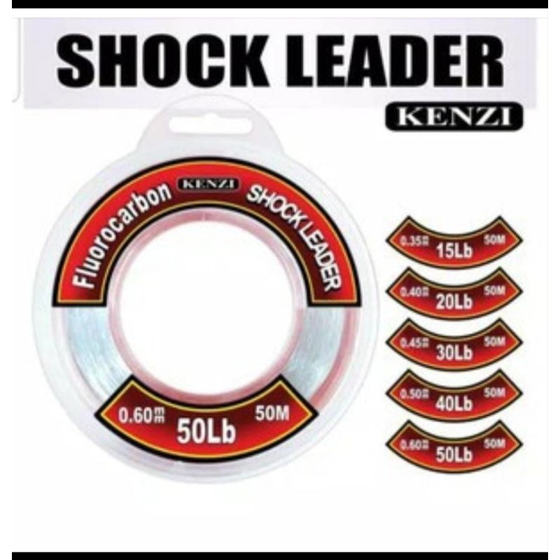 Jual Senar Shock Leader Kenzi Fluorocarbon | Shopee Indonesia