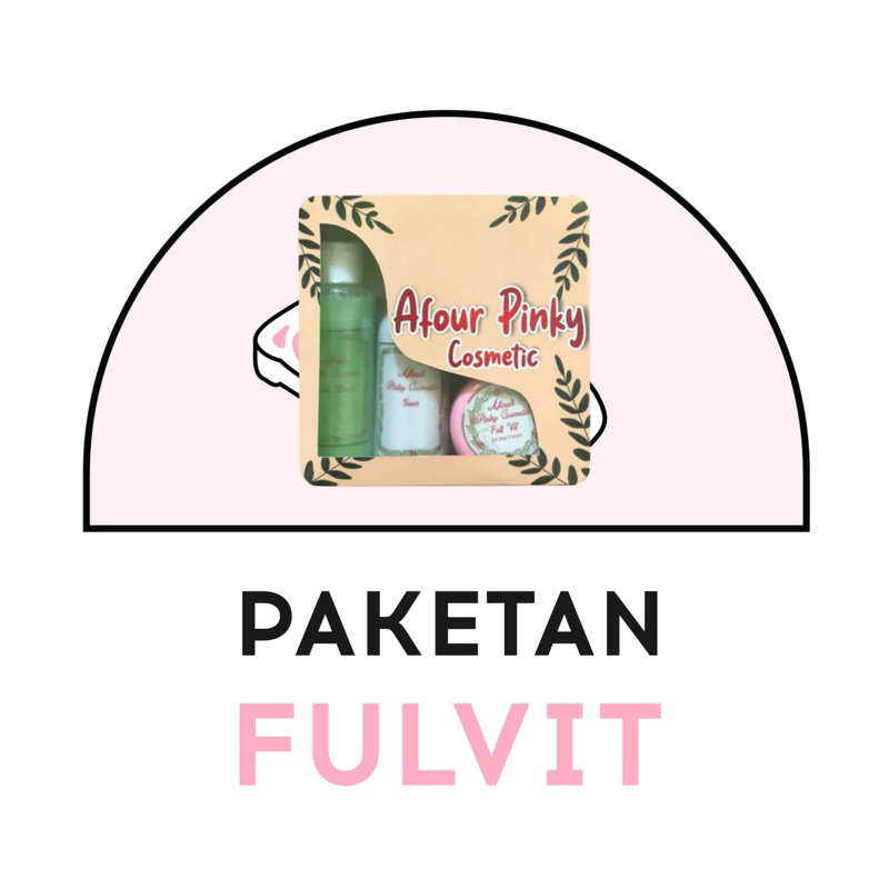 Jual PAKET FULVIT AFOURPINKY | Shopee Indonesia