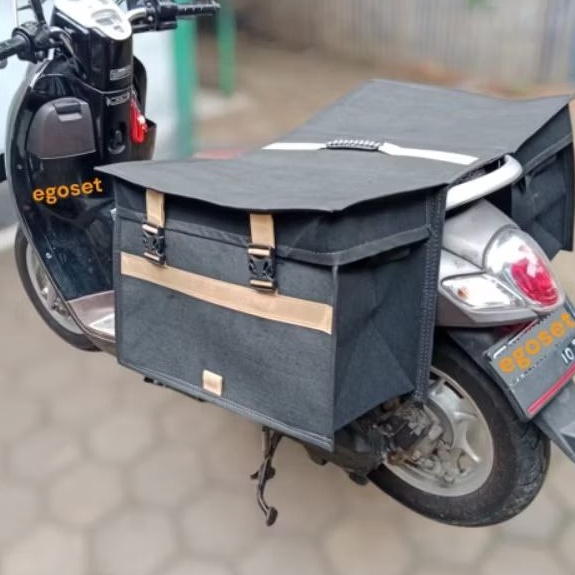 Jual Terlaris TAS MOTOR FULL TUTUP ATAS BAHAN KODORAY TEBAL TAS OBROK ...