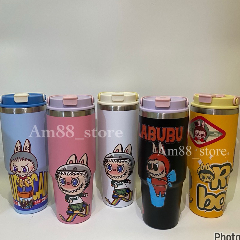 Jual BOTOL MINUM TUMBLER LABUBU VIRAL KEKINIAN TERMOS AIR MINUM HADIAH ...